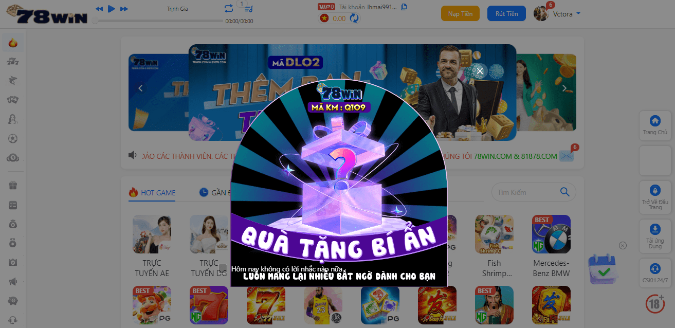 Tải App 78win - App Giải Trí Được Hàng Nghìn Lượt Tải Mỗi Giây